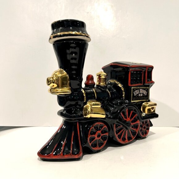 Accents | Train Locomotive 196s Vintage Ezra Brooks Decanter Empty ...